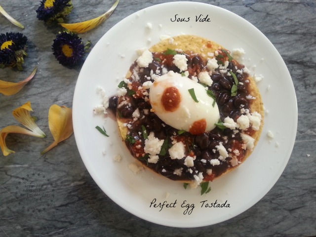 Perfect Egg Tostadas | SousVide Supreme Blog
