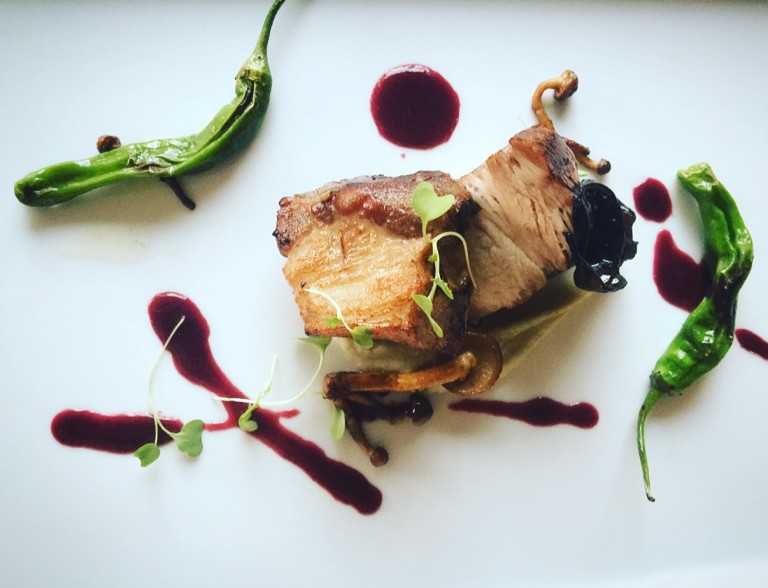 Pork Belly over Sweet Potato Pure | SousVide Supreme Blog