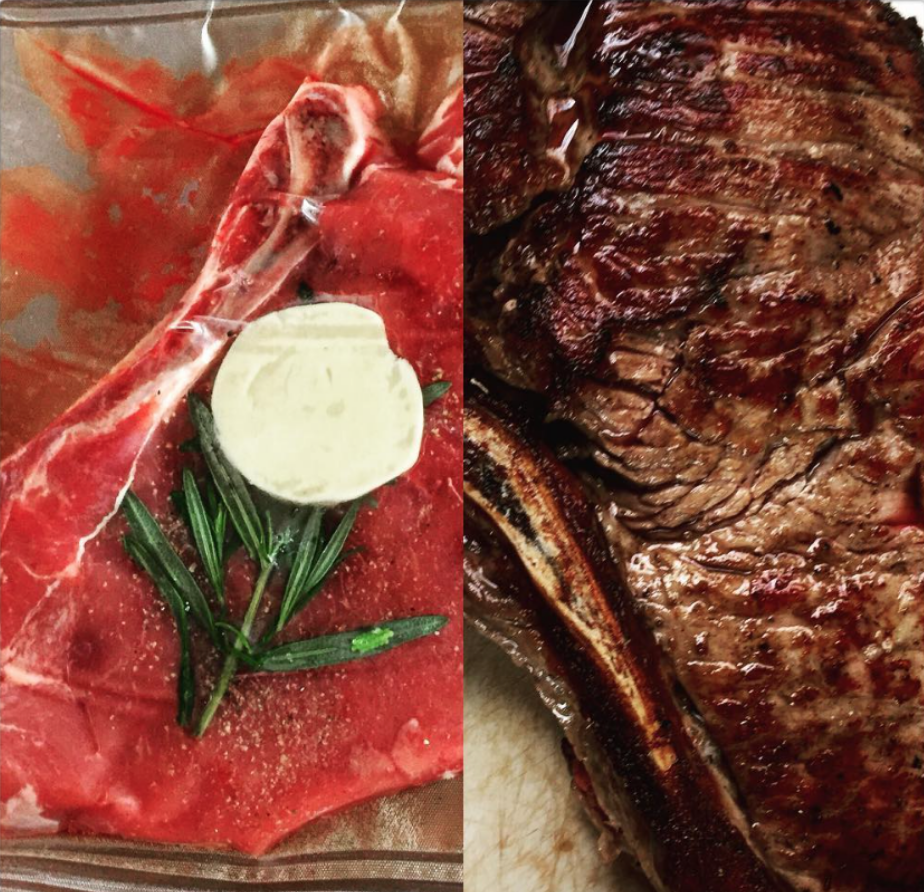 Butter-basted Entrecote | SousVide Supreme Blog